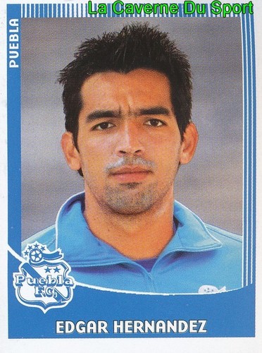 212 EDGAR HERNANDEZ MEXICO PUEBLA.FC PRIMERA DIVISION APERTURA 2010 ...