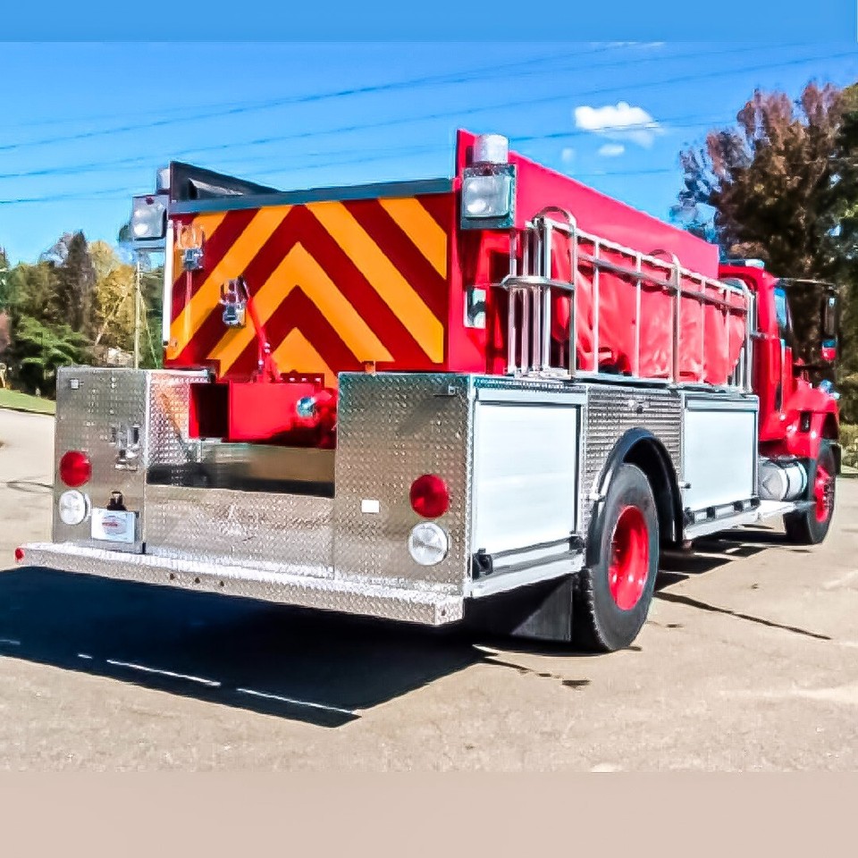 NEW Fire Truck: Powerful Tanker-Pump Unit with 2000 Gallon Water | eBay
