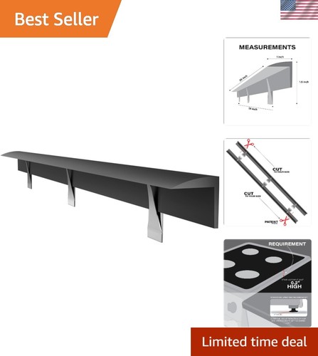 Silicone Stove Gap Covers 2 Pcs Black Kitchen Countertop Gap Fillers | eBay