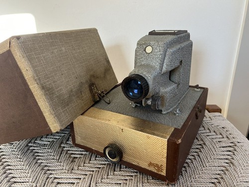 🍊Vintage 1950s Sears Roebuck Tower 35mm Slide Movie Projector | No ...