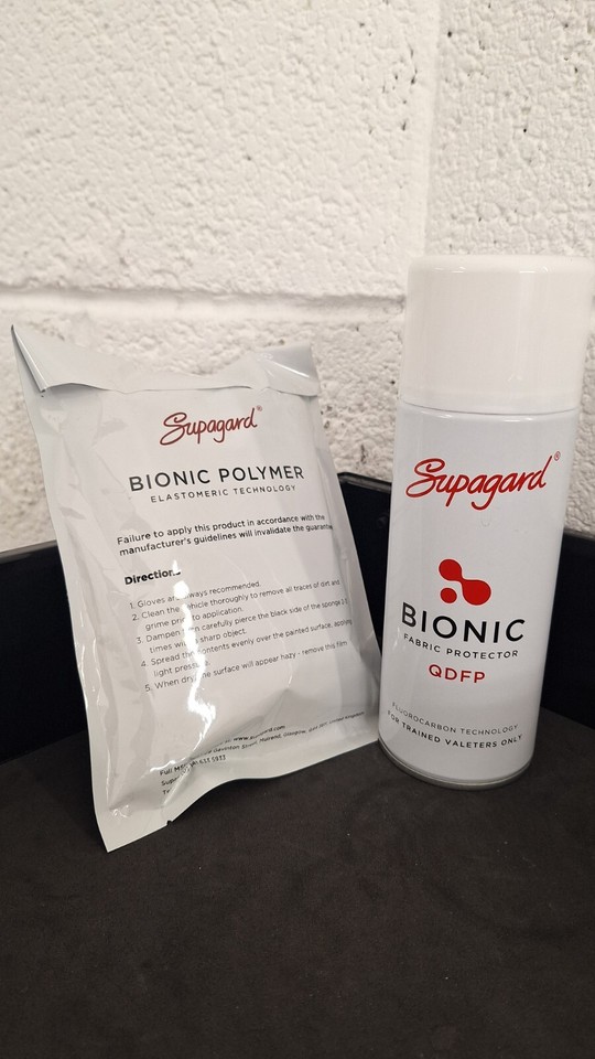 GENUINE Supagard Bionic Polymer Paint Protection + Fabric Protector ...