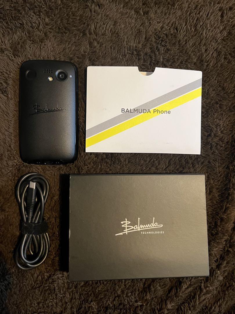 BALMUDA Phone Black A101BM 5G 128GB AndroidOS SIM Free Unlocked in Box ...