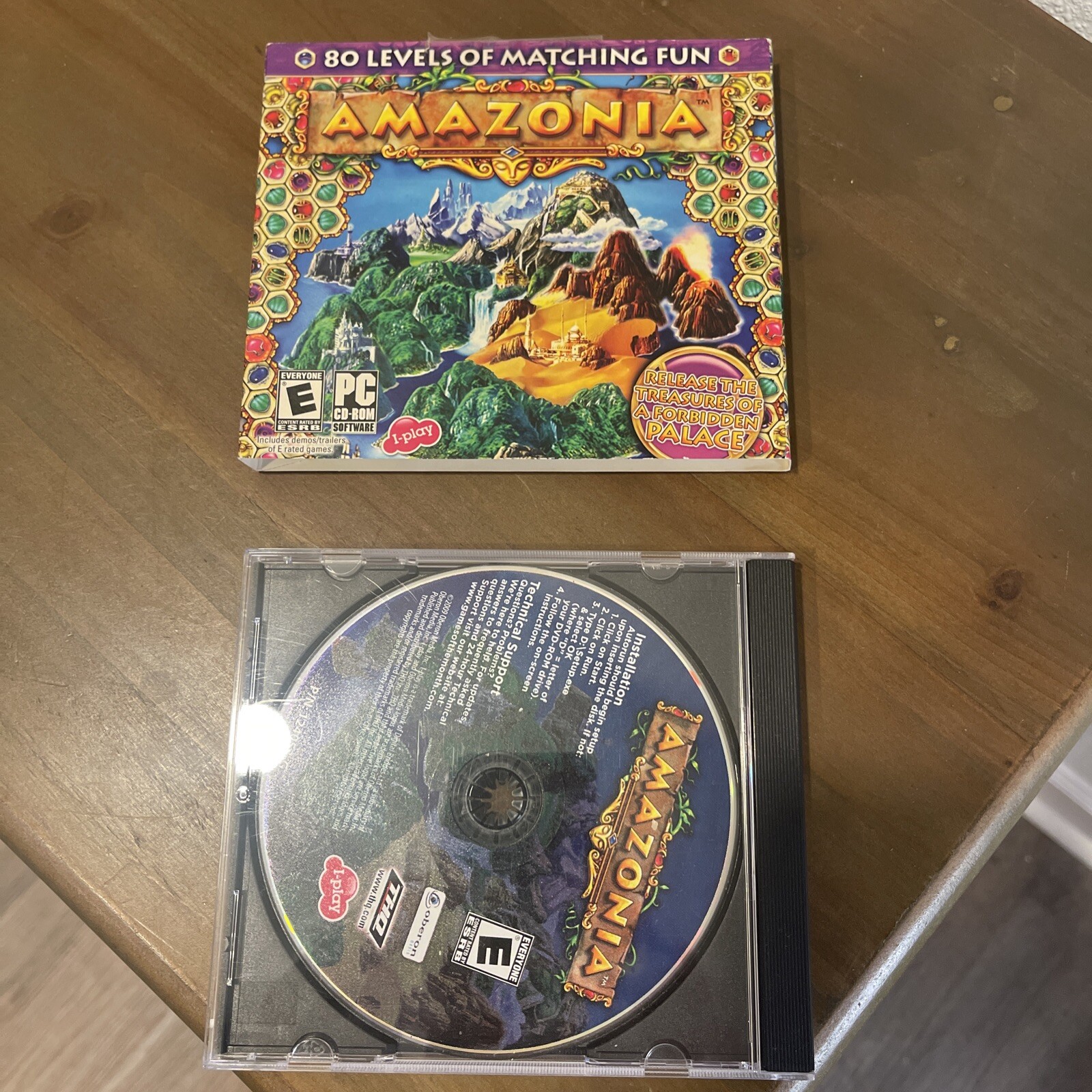 Amazonia PC Computer Game CD-ROM for Windows XP/Vista/7 2009 - Puzzle ...