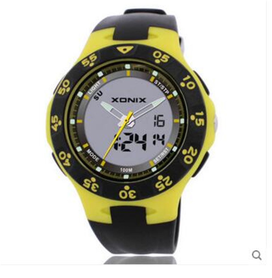 xonix Men Sports Watch Dual Display WR100M Digital Quartz Outdoor watch ...