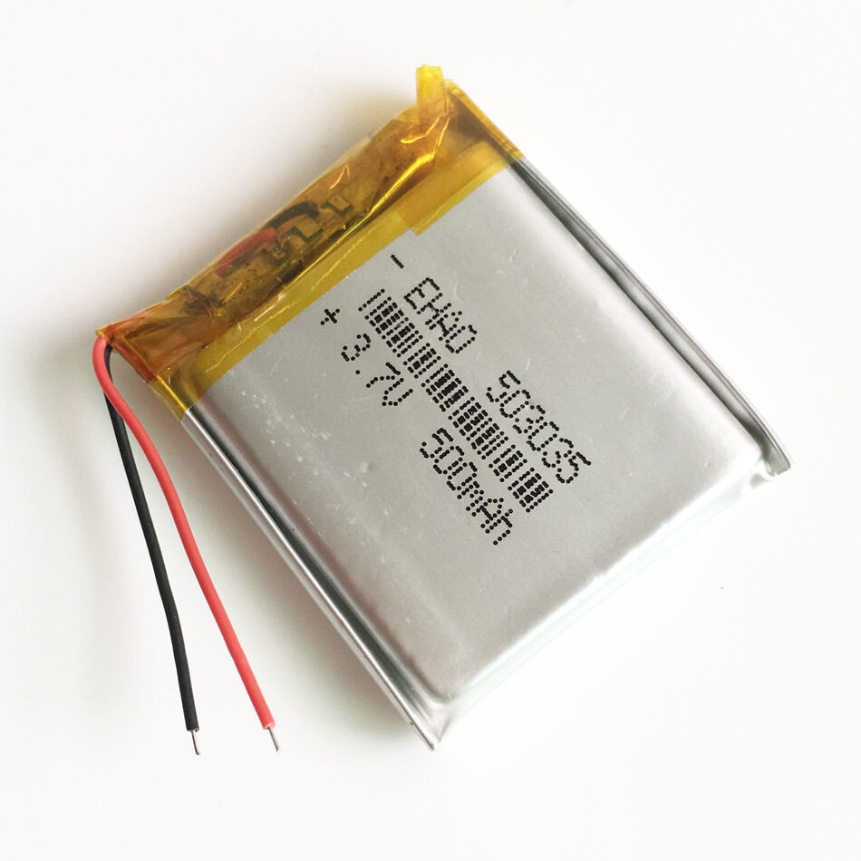 10 pcs 3.7V 500mAh Lipo Polymer Rechargeable Battery 503035 For MP3 ...