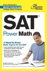 SAT POWER MATH (COLLEGE TEST PREPARATION) By Princeton Review ...