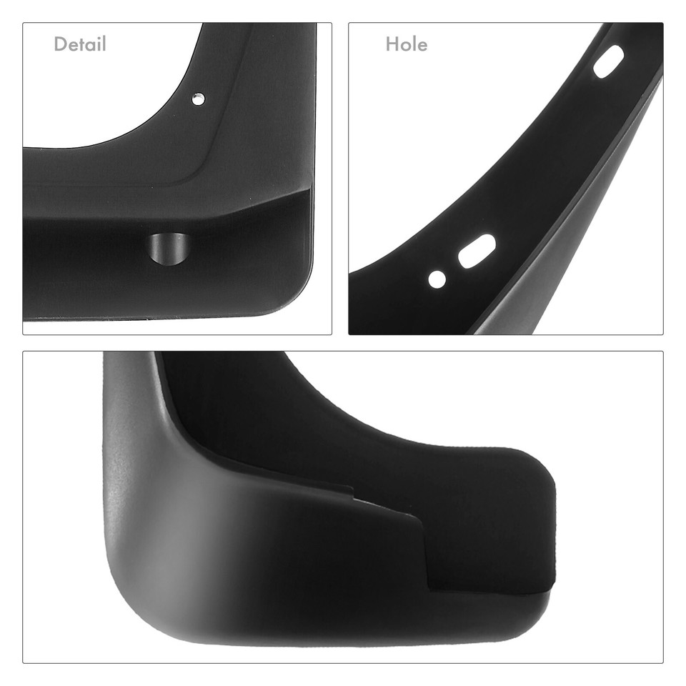 4x Splash Guards Rear & Front for Chevrolet Malibu 2012-2015 Malibu ...
