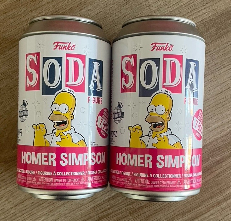 The Simpsons Funko Pop & Soda Pop Bundle x71 Homer Bart Lisa Exclusives ...