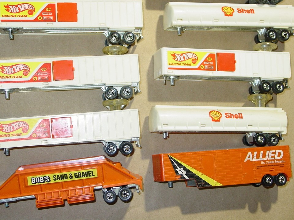 HOT WHEELS STEERING RIGS 1981 1982 MASSIVE TRUCK COLLECTION LOT -NICE ...