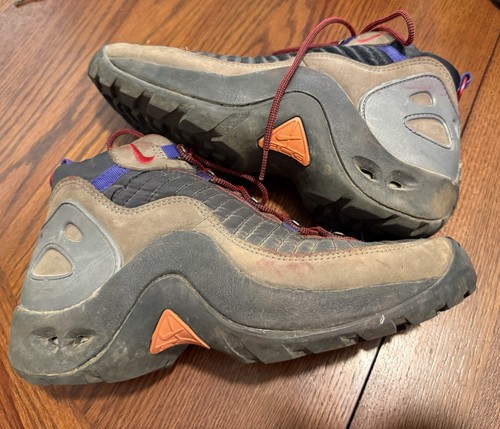 Vintage Men’s Nike Air Approach Sz 10 ACG Hiking Trail Boots Athletic ...