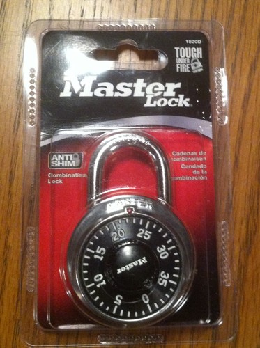 Master Lock Combination Lock-1500D | eBay