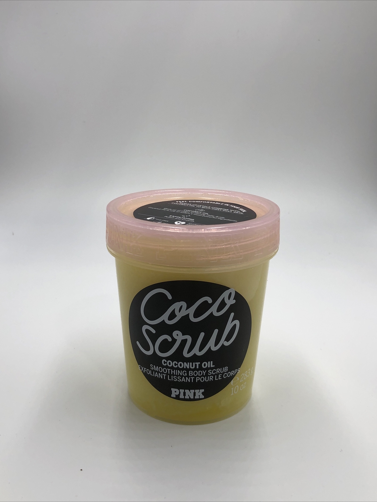 VICTORIAS SECRET PINK COCO SCRUB SMOOTHING BODY EXFOLIANT COCONUT OIL ...