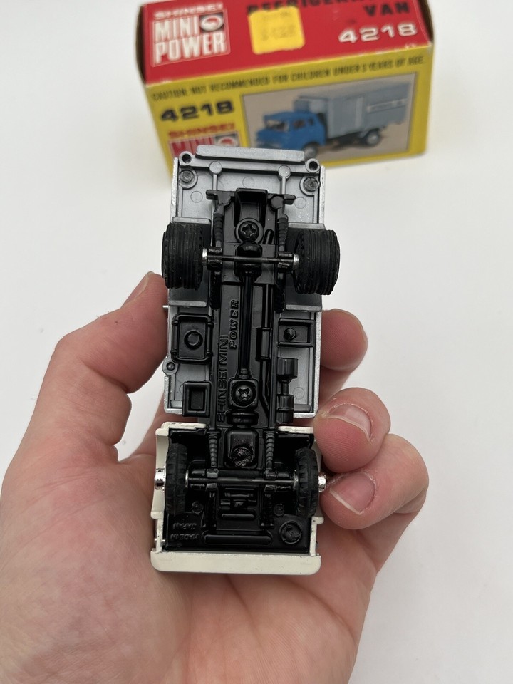 Shinsei Mini Power GMC Refrigerated Van #4218 1:60 Scale | eBay