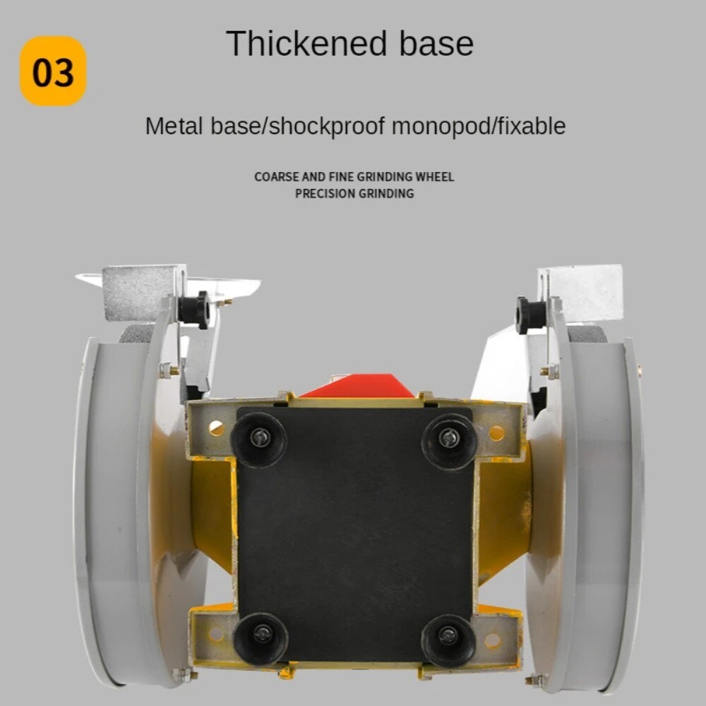 6-inch 8-inch Electric Bench Grinder Multifunction Grinder Home Use ...