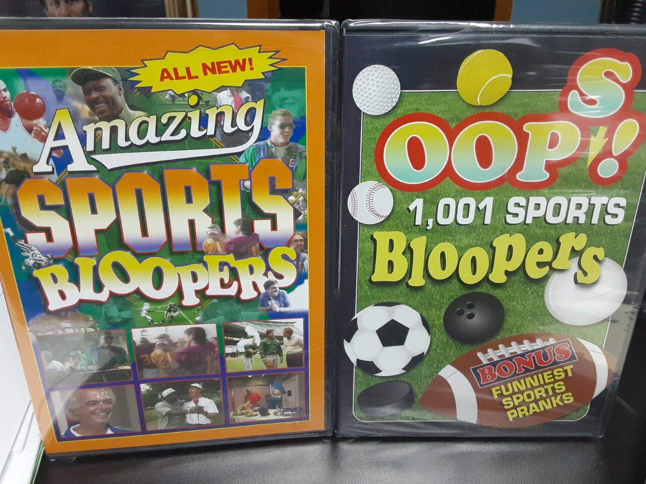 2 Sports Bloopers DVD's - Factory Sealed 11301625335| eBay