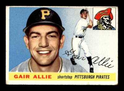 1955 Topps #59 Gair Allie Pirates VG *9q | eBay