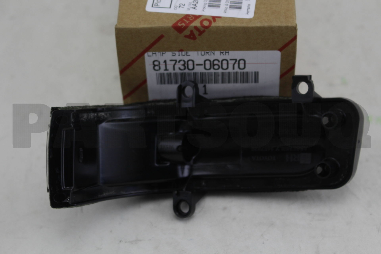 8173006070 Genuine Toyota LAMP ASSY, SIDE TURN SIGNAL, RH 81730-06070 ...
