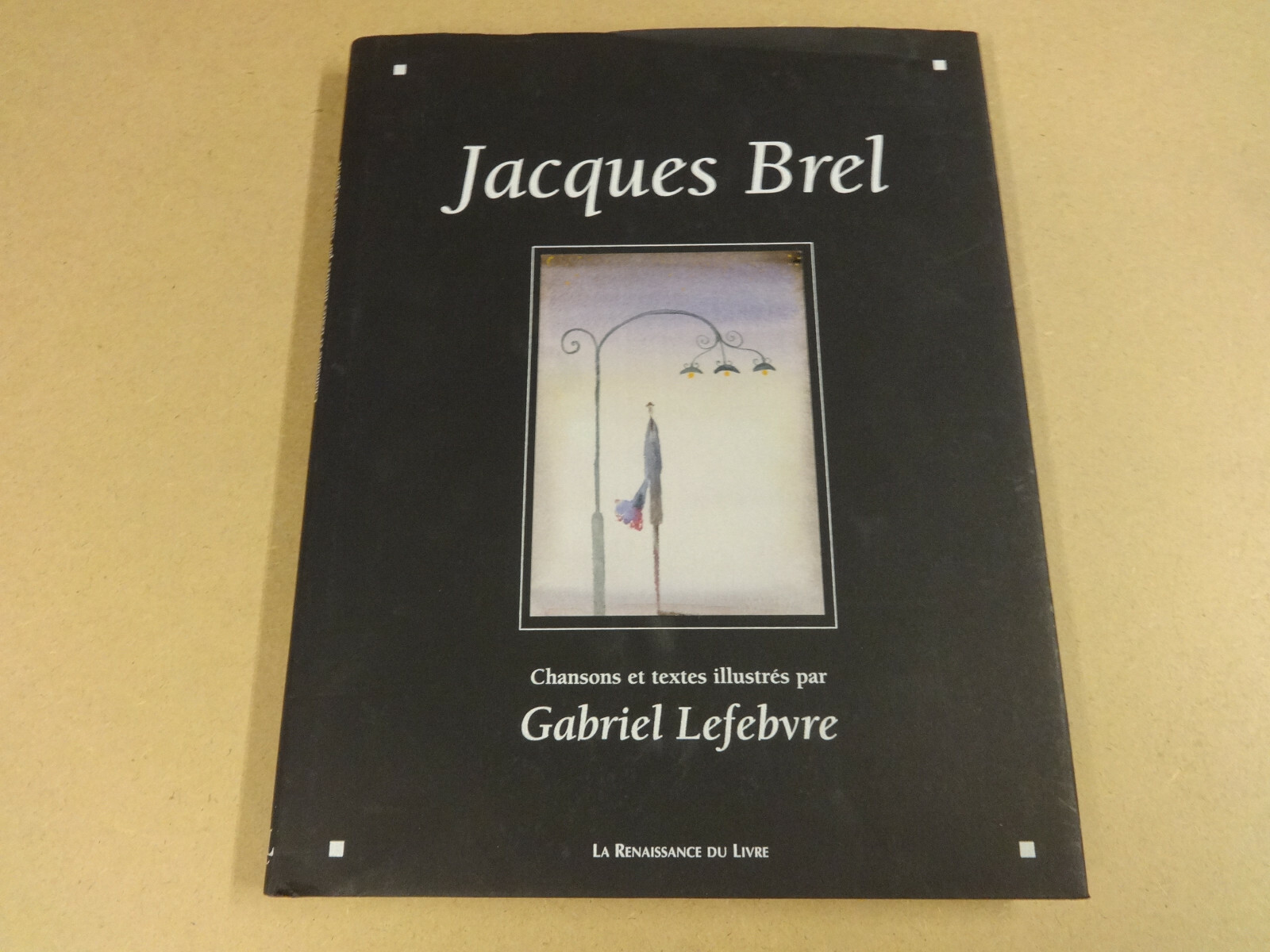 LIVRE / JACQUES BREL (GABRIEL LEFEBVRE) | eBay