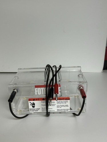 FotoDyne DNA Electrophoresis Gel Box with a Tray and Comb | eBay