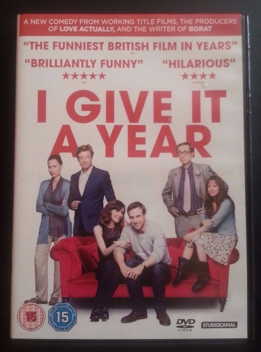 I Give It A Year Dvd Cover