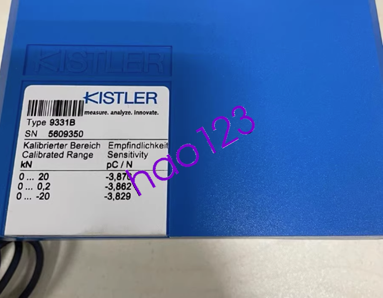 Kistler Piezoelectric Load Cell 9331B Force Transducer for sale online ...