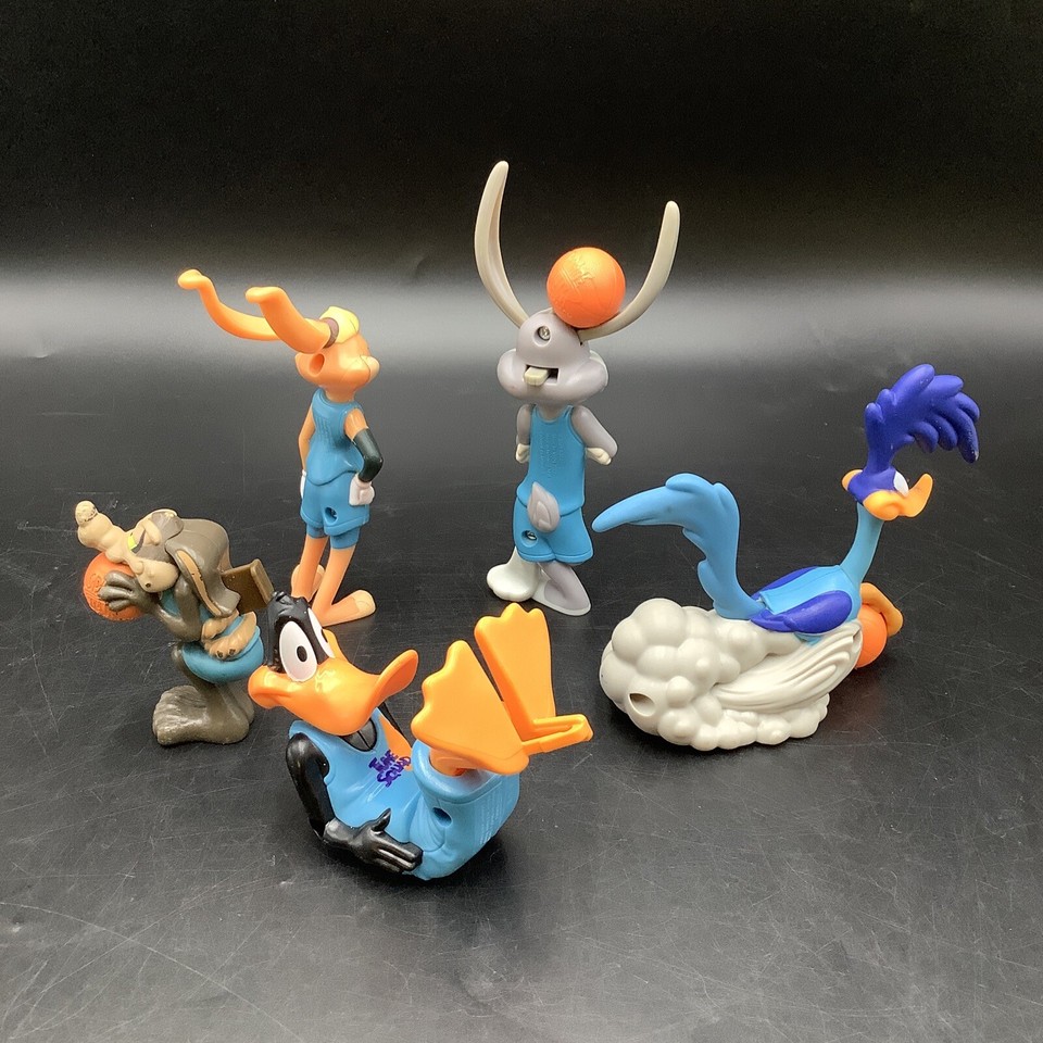 SPACE JAM Mc Donald’s Toy Lot Bugs Bunny Lola Daffy, Road Runner ...