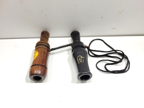 Vintage wooden Faulk's Lake Charles, ADJUSTABLE Duck call | eBay