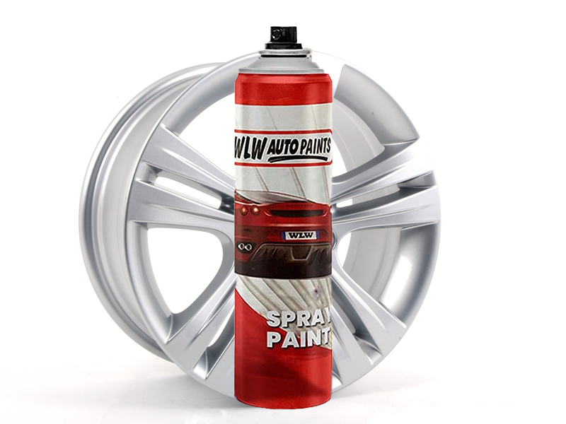 FOR BMW REFLEX SILVER A44 ALLOY WHEEL SPRAY PAINT AEROSOL CURB SCRATCH ...