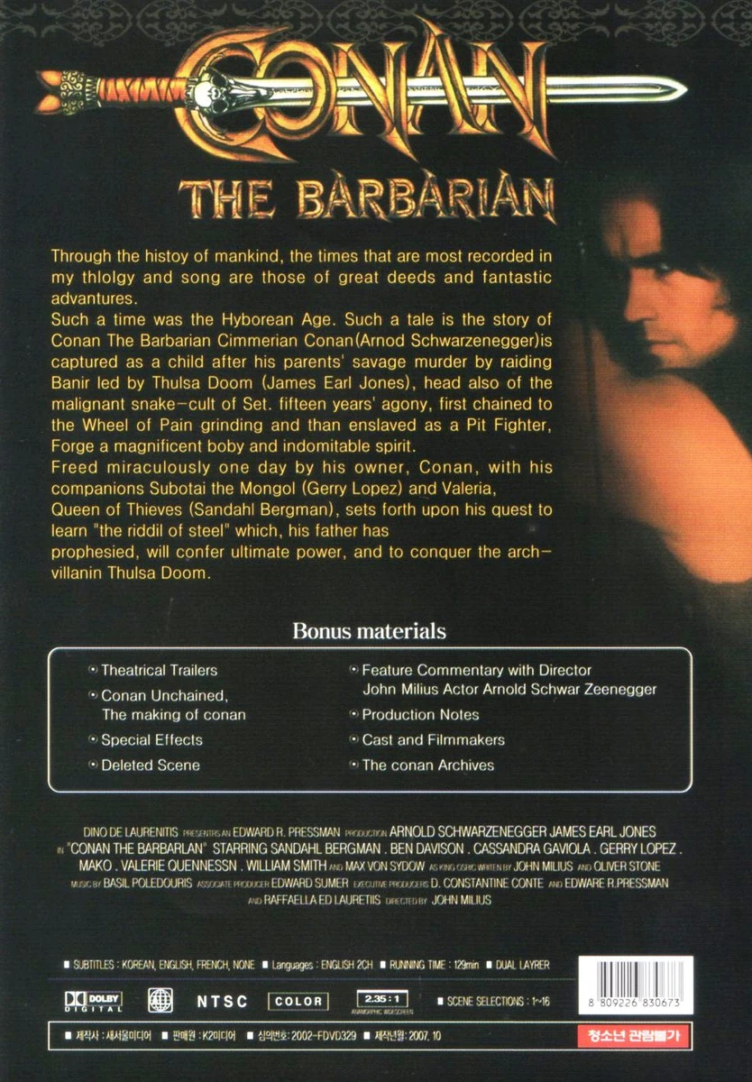 James Earl Jones Conan