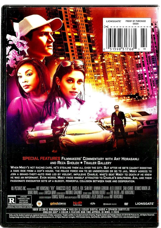 REV (DVD 2020) Francesco Filice - Vivica A Fox - Hannah Gordon - Sean Rey 31398317661| eBay