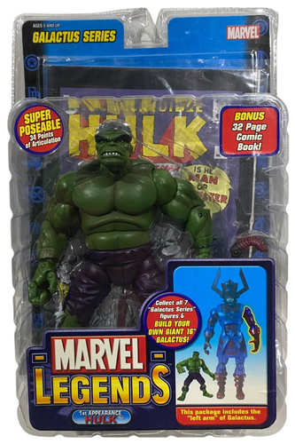Marvel Legends First Appearance Green Hulk Action Figure NEW Galactus ...