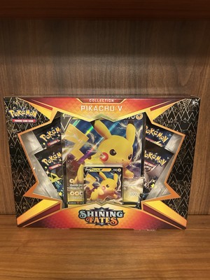 Pokémon TCG: Shining Fates Pikachu V Collection Box Set 820650828690| eBay