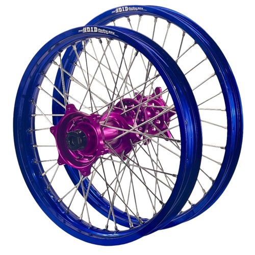 Gas Gas MC 300 2025-2025 Envy / DID Wheelset 21/18 Blue Rims Mag Hubs ...