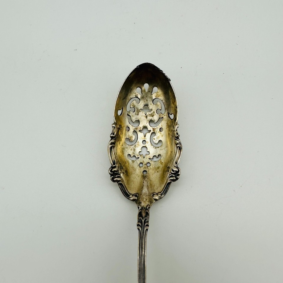 Sterling Silver Frank M Whiting Co Athene Vintage Serving Sifting Spoon ...