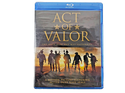 Act of Valor Blu-Ray Disc Featuring Active Duty Navy Seals Rated R - 1 ...