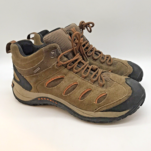 Merrell Reflex II Waterproof Hiking Boots Men's 13 Brown Mid Lace Up ...