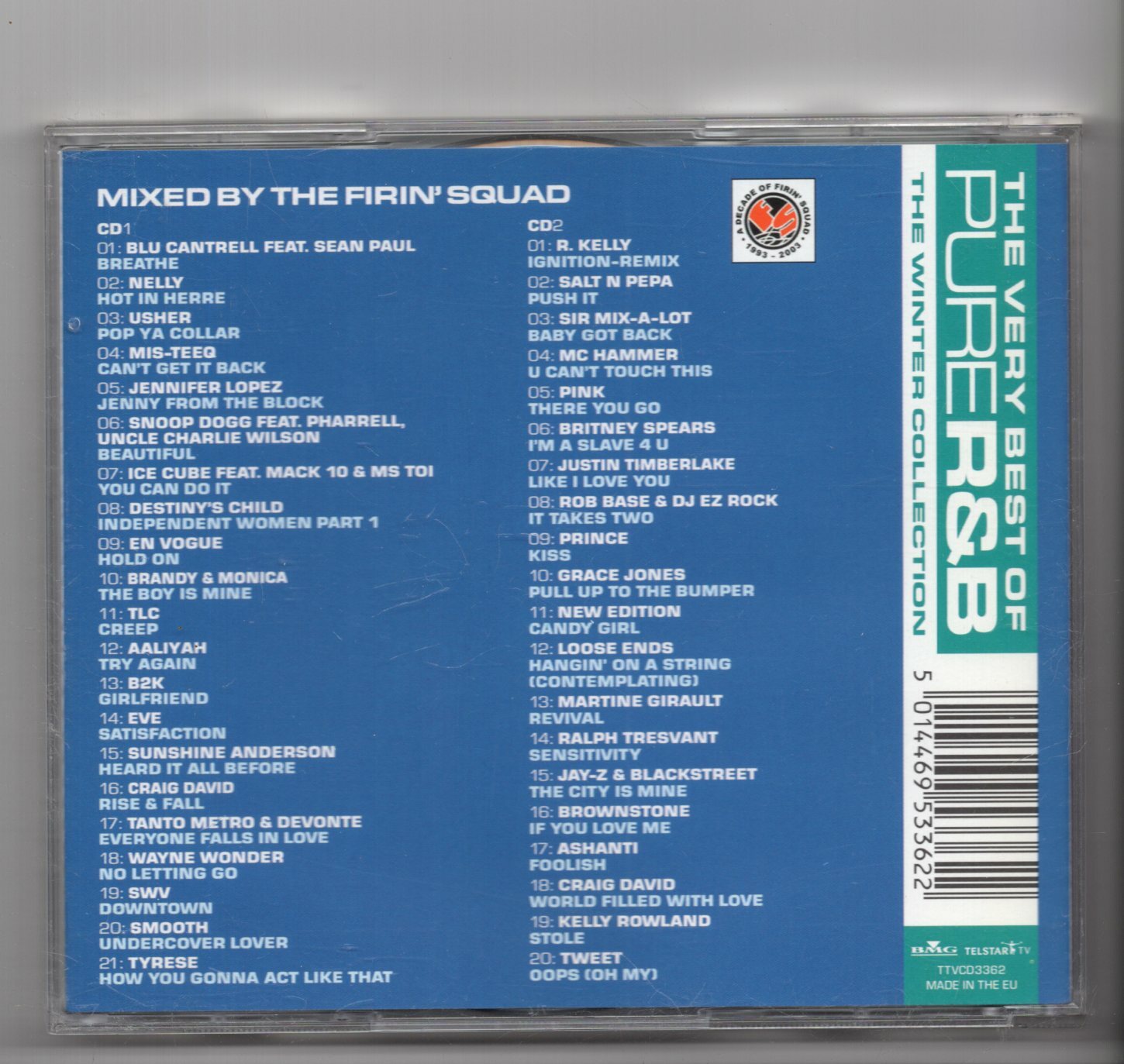 Very Best of Pure R&B: the Winter Collection 2003 by Various Artists ...