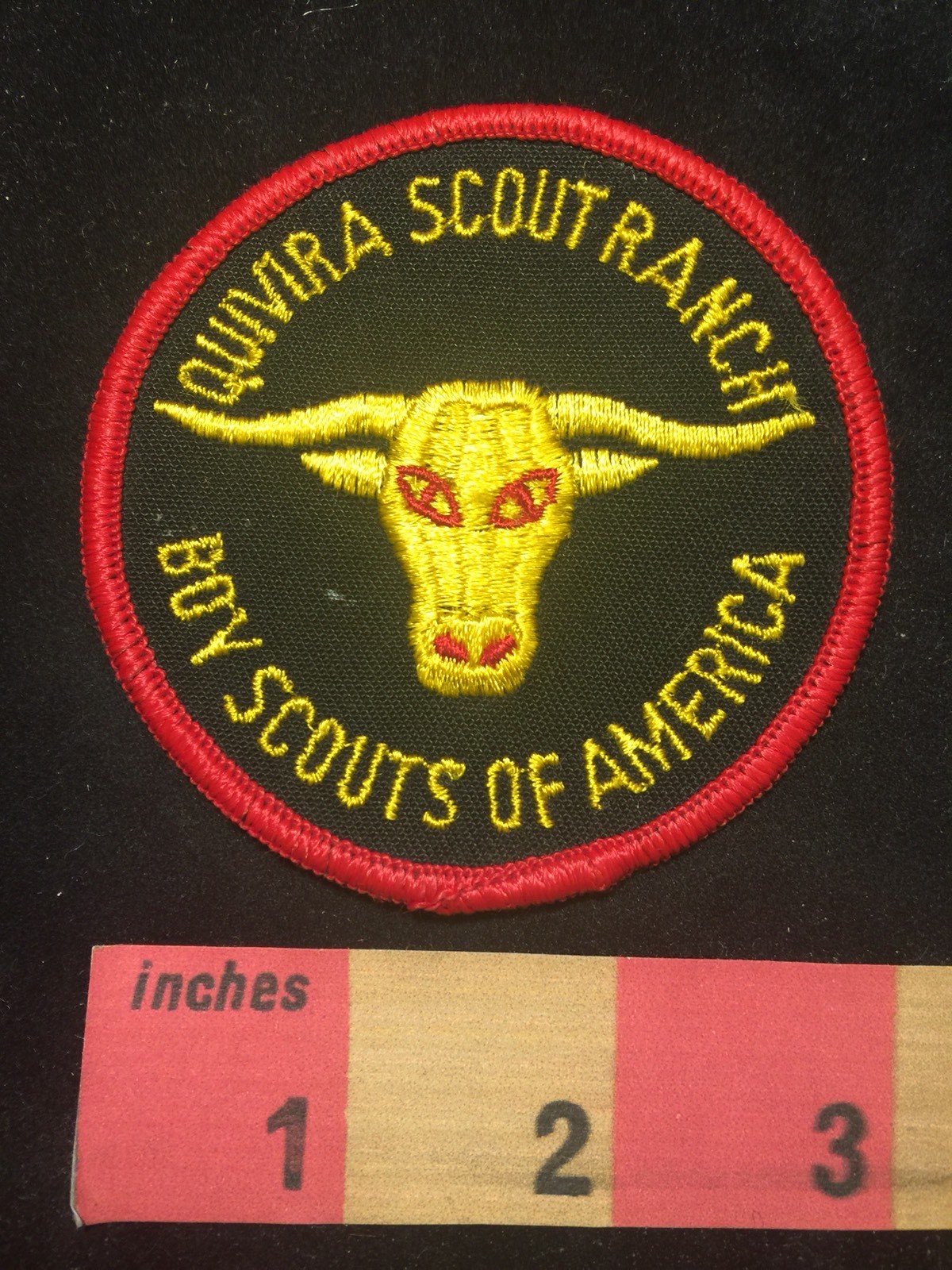 Vtg Kansas QUIVIRA SCOUT RANCH Boy Scouts Patch 87XA | eBay