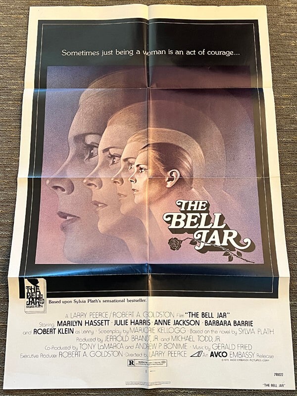 The Bell Jar 1979 Marilyn Hassett Original 27x41 US one Sheet Movie ...