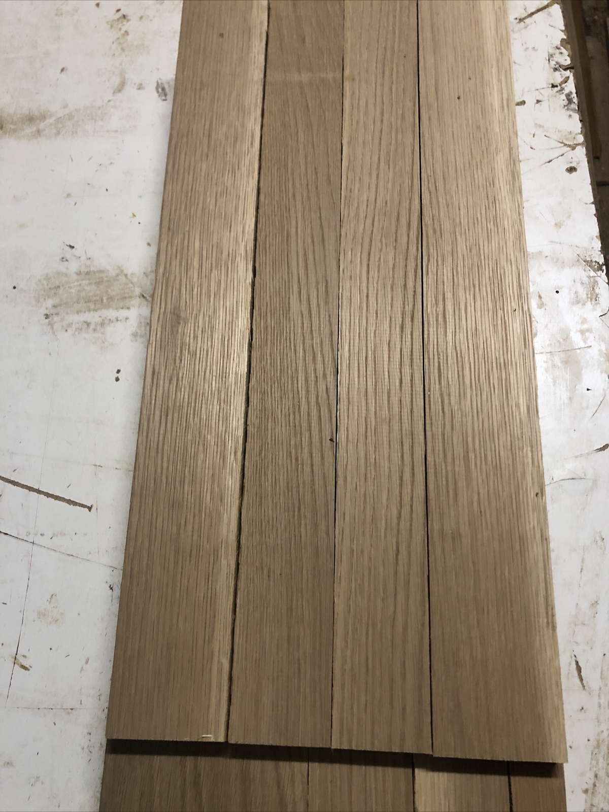 White Oak Wood Strips,15 Strips Lumber Wood, Hobbies, Cutting Board ...
