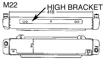 NEW - Mercedes Benz W107 450 SL Oil Cooler 1161801665 - Made in UK | eBay