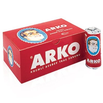 ARKO shaving soap STICK | Traditional turkish shave cream | 75g x 12 ...