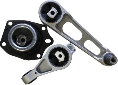 9MA107 3pc Motor Mounts For 2.4L Engine MANUAL Trans 2003 - 05 Dodge ...