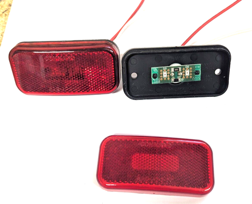 2PACK COMMAND RED MARKER TRAILER LIGHT SAE AP2 00 | eBay