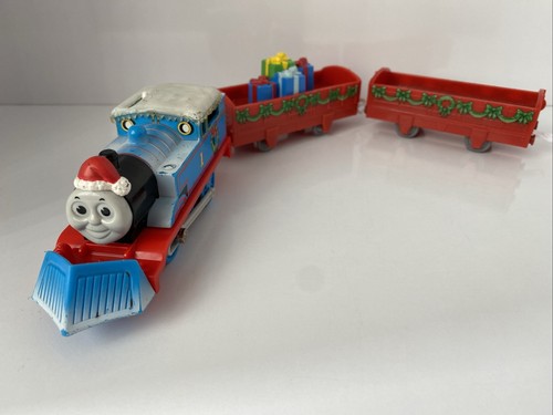 RARE trackmaster Christmas Thomas present truck 2006 working train ...
