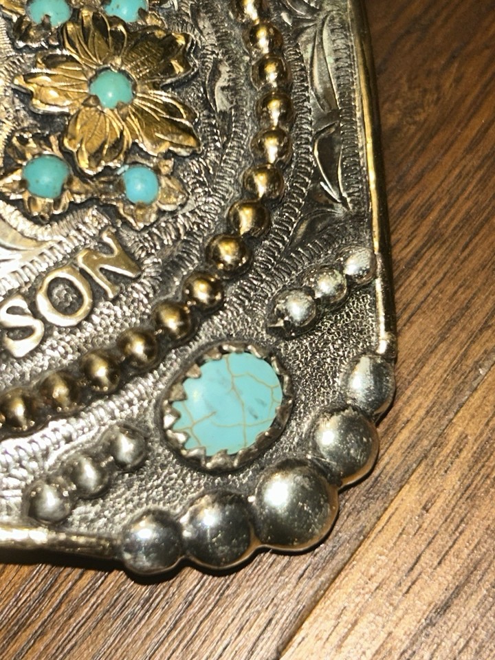 MOLLY'S CUSTOM SILVER BELT BUCKLE 2019 | eBay