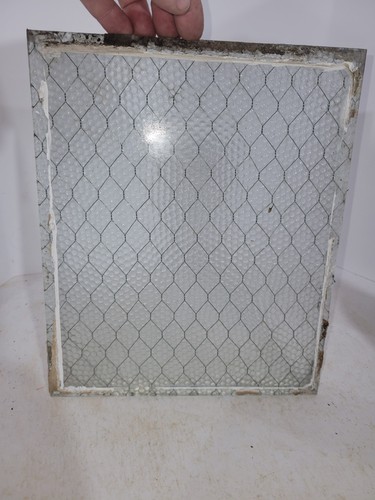 Antique Chicken wire Glass Windowpane - bubble style - 9 3/4 x 11 1/2 ...