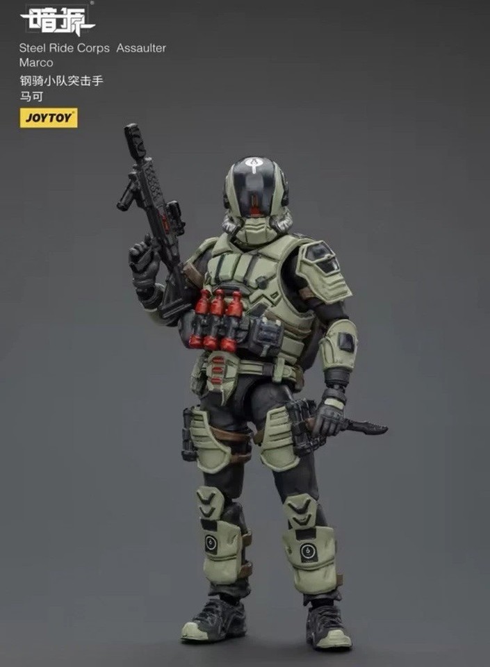 Lot 10 Joytoy 1/25 Dark Source UNSC Steel Iron Ride Corps Mech Action ...