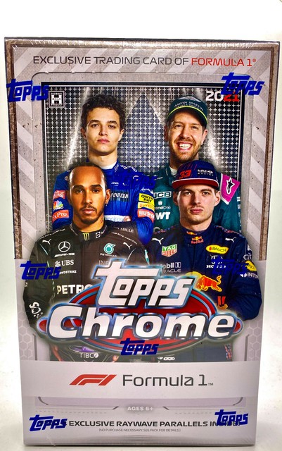 2021 Topps Chrome Formula 1 Racing Hobby Box - 18 Packs for sale online ...