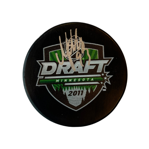 Mika Zibanejad New York Rangers Autographed 2011 Draft Puck - JSA COA ...